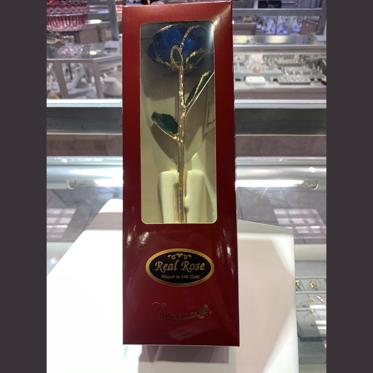 Beautiful 24k real gold dipped roses – Fischer's Jewelry